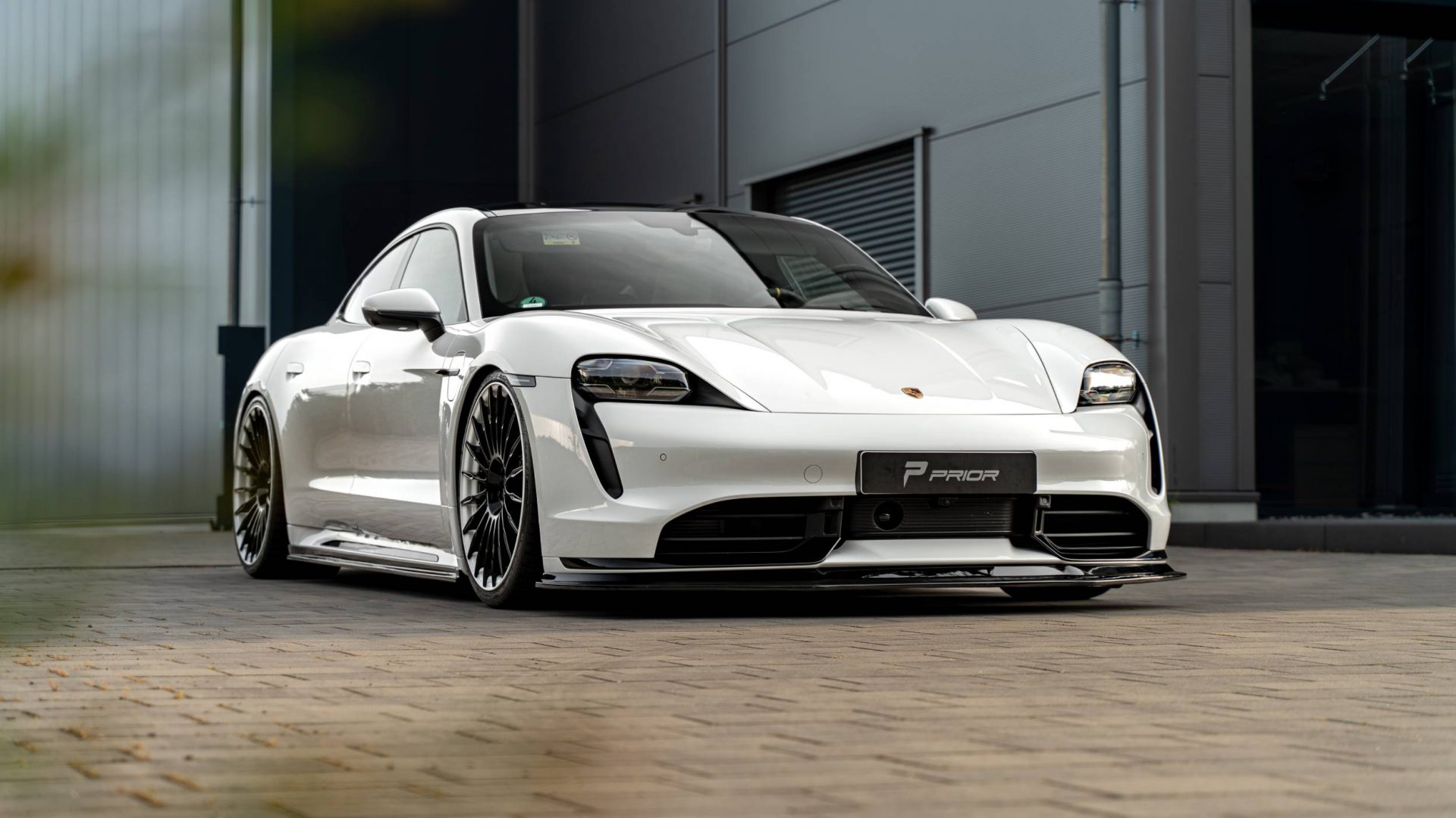 PD TE Front Spoiler for Porsche Taycan [2019+] - Prior Design