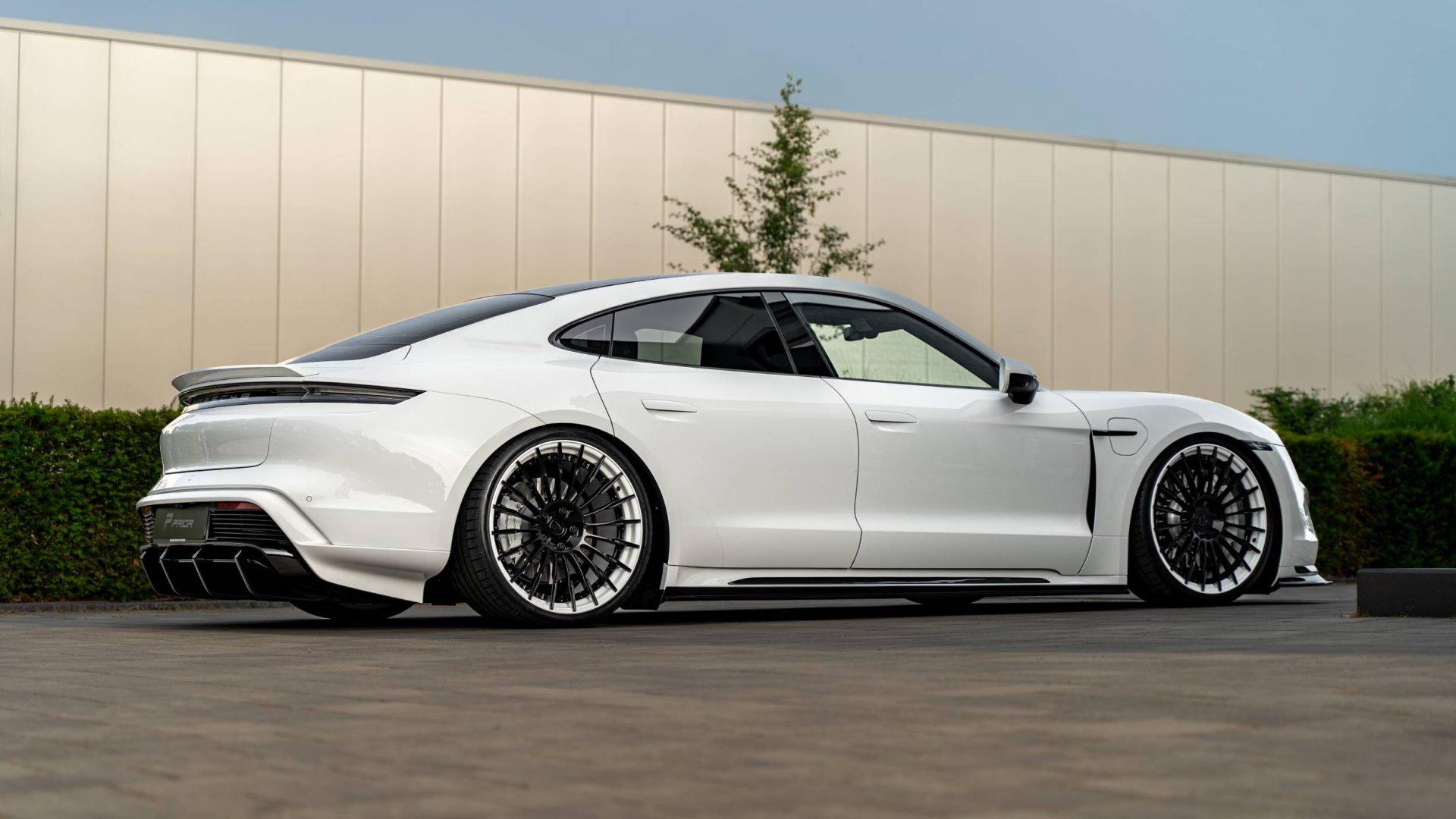 PD TE Front Spoiler for Porsche Taycan [2019+] - Prior Design