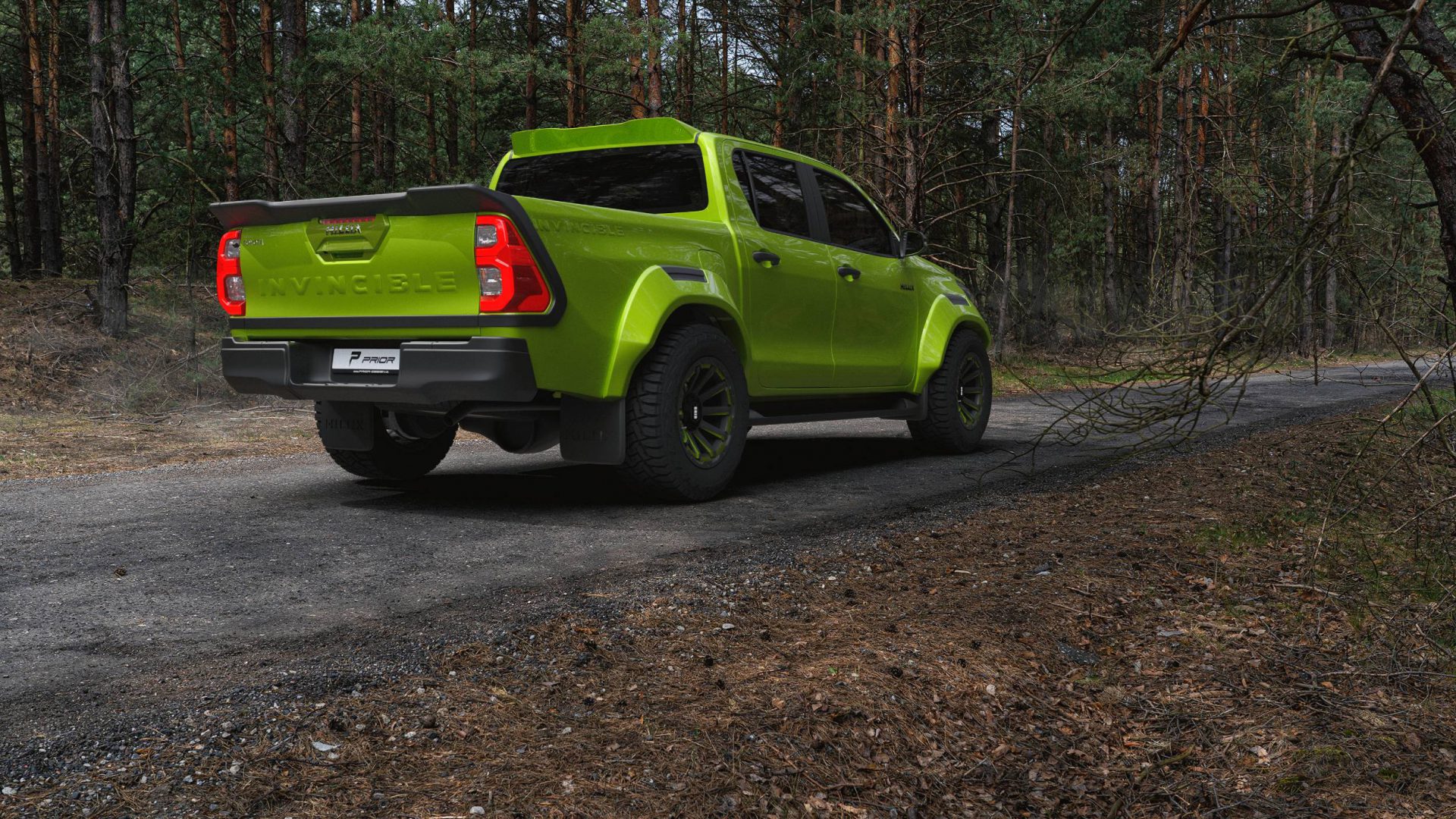 Toyota Hilux Invincible Tuning - Prior Design PDX Widebody Kit