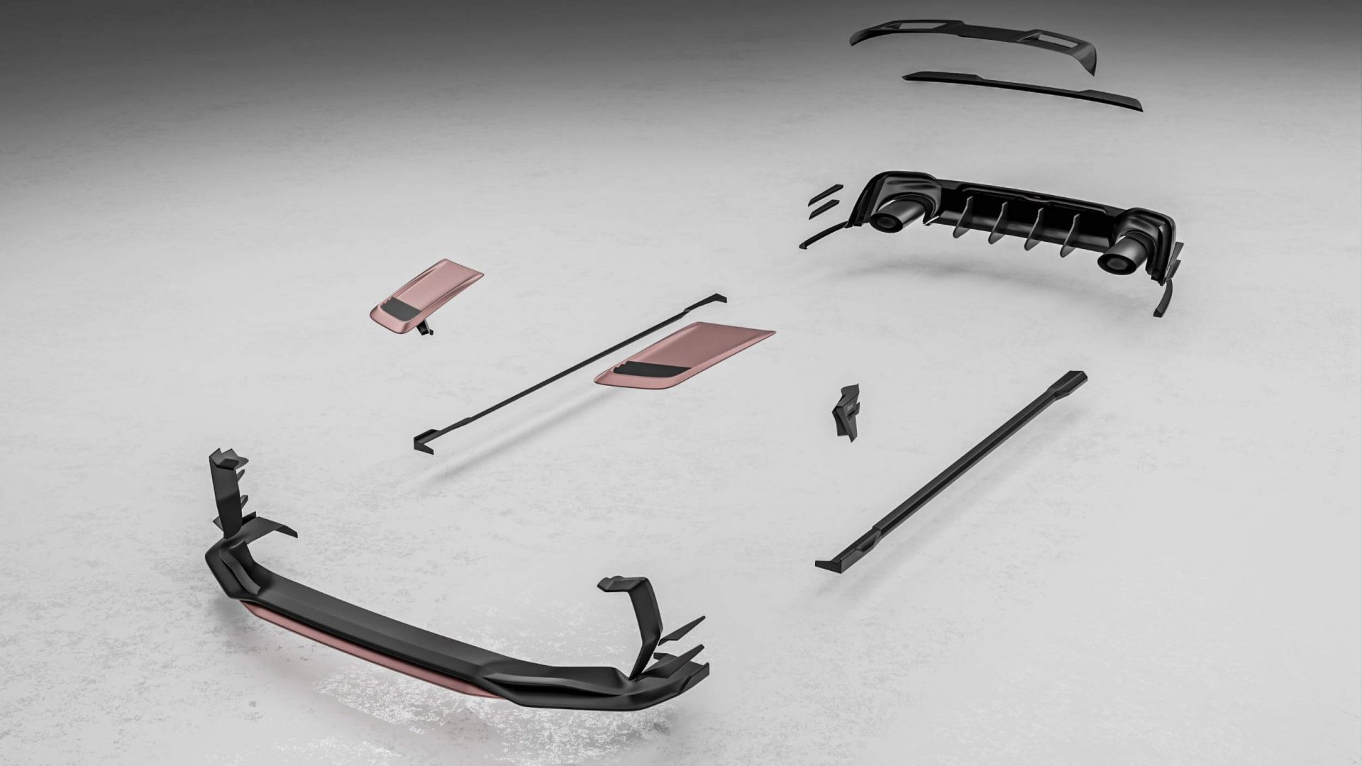 PD6RS Front Spoiler for Audi RS6 C8 - Prior Design