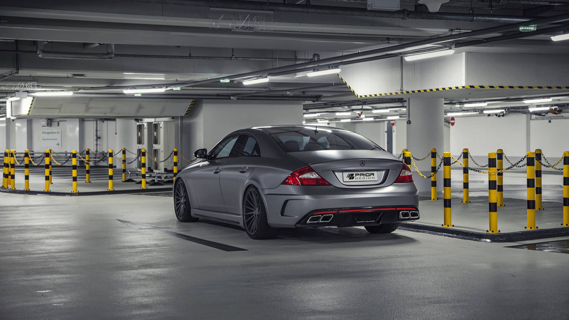 Mercedes CLS W219 Tuning - Prior Design PD Black Edition Body-Kit