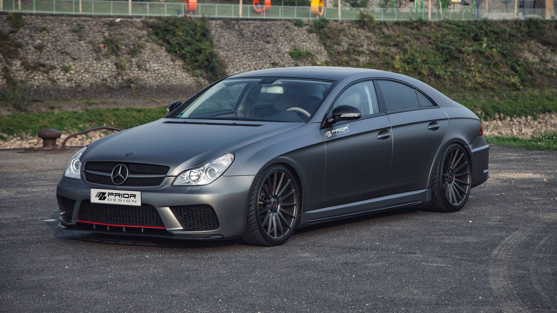 Mercedes CLS W219 Tuning - Prior Design PD Black Edition Body-Kit