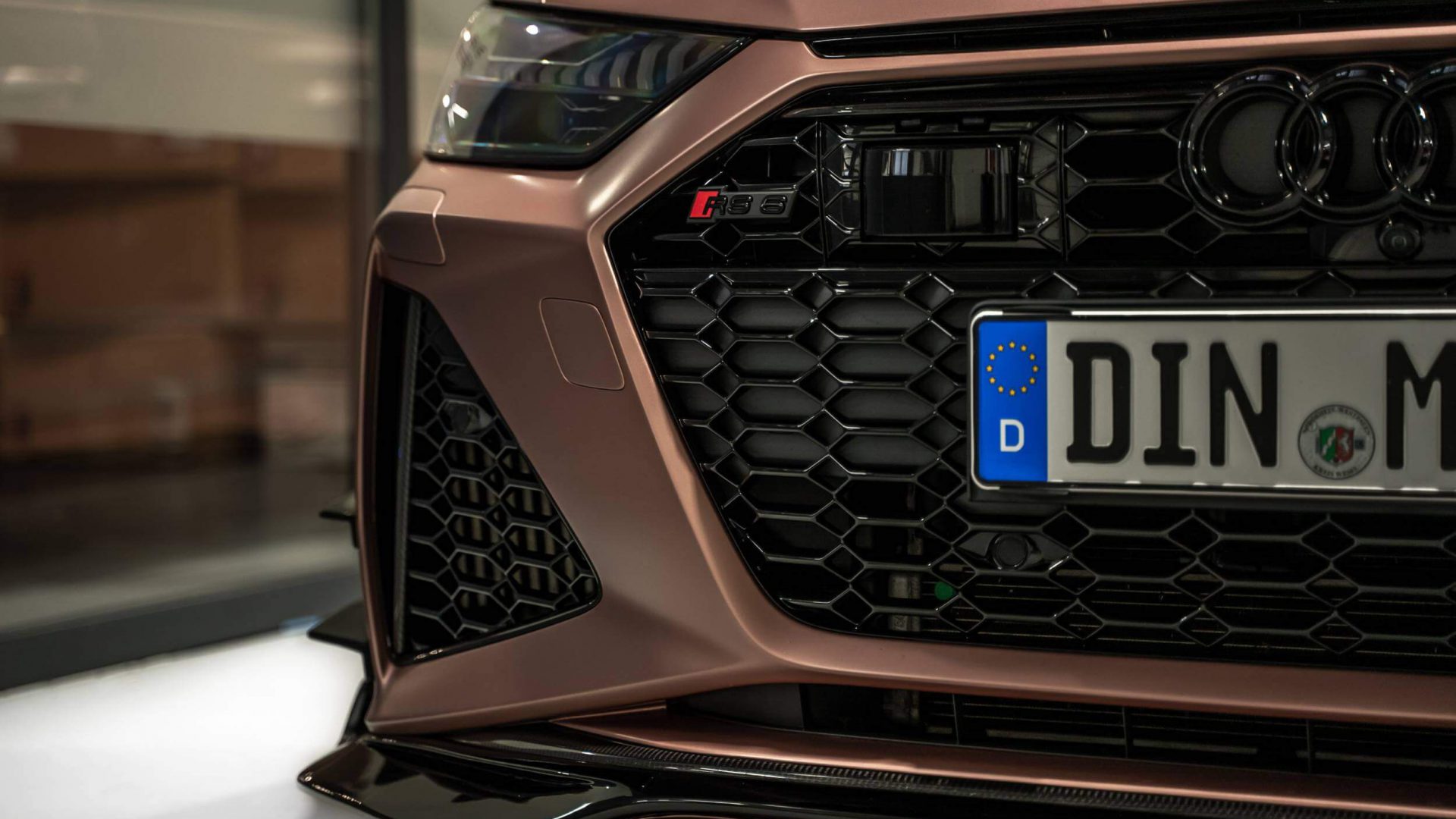 PD6RS Front Spoiler for Audi RS6 C8 - Prior Design
